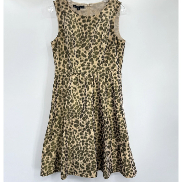 Lafayette 148 New York | Dresses | Lafayette 48 New York Leopard Print ...